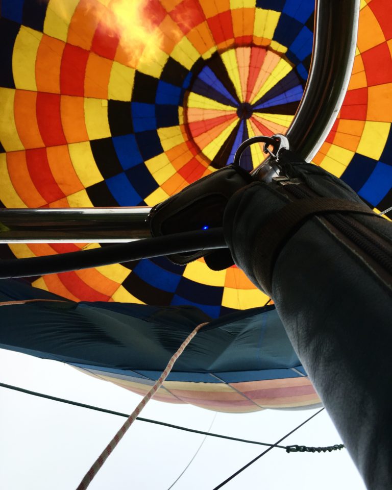 Portland Rose Balloons: Hot Air Balloon - Erika Lily Castro