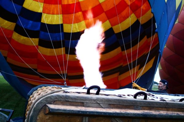 Portland Rose Balloons: Hot Air Balloon - Erika Lily Castro
